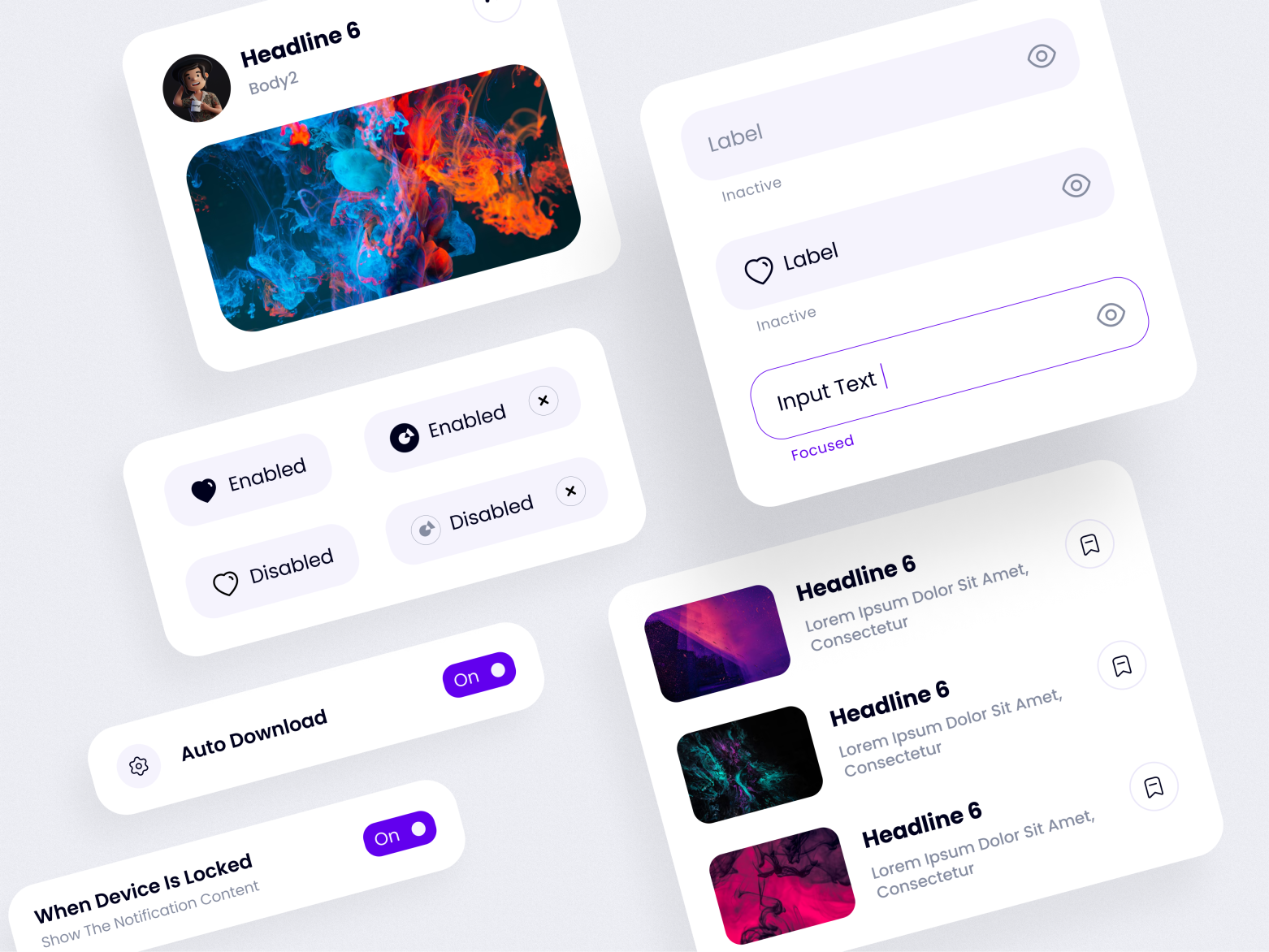 Material Design - UI Refactoring - Part2 by Amir Moradi on Dribbble