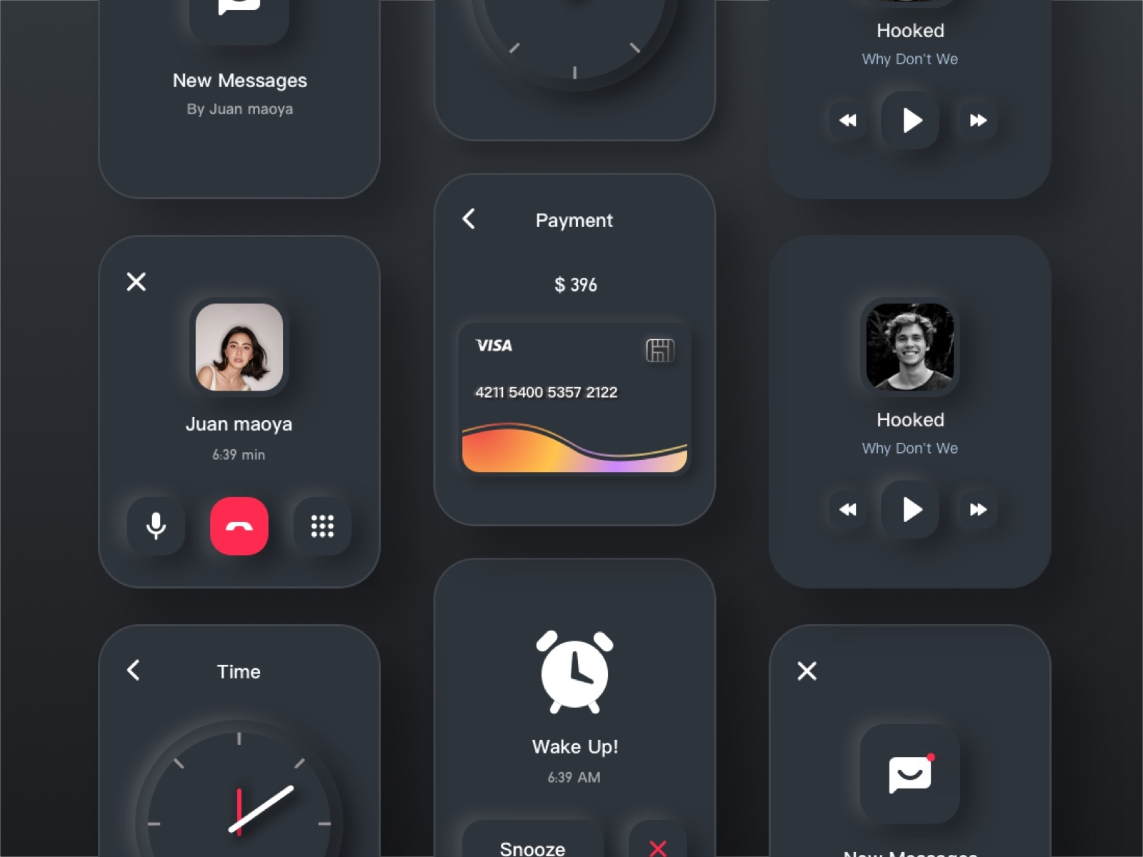 Skeuomorph Watch OS by xinyi liu on Dribbble