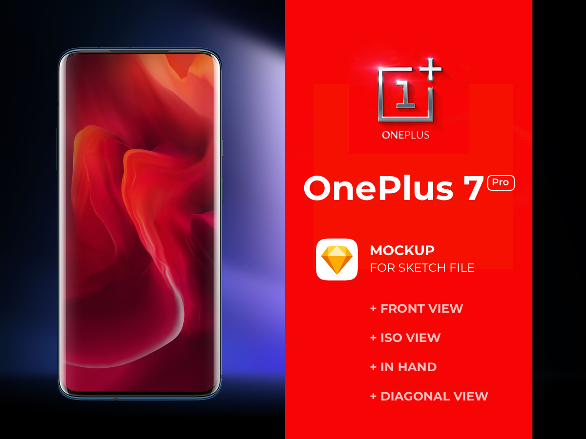 OnePlus 7 Pro Mockup by Rahul on Dribbble