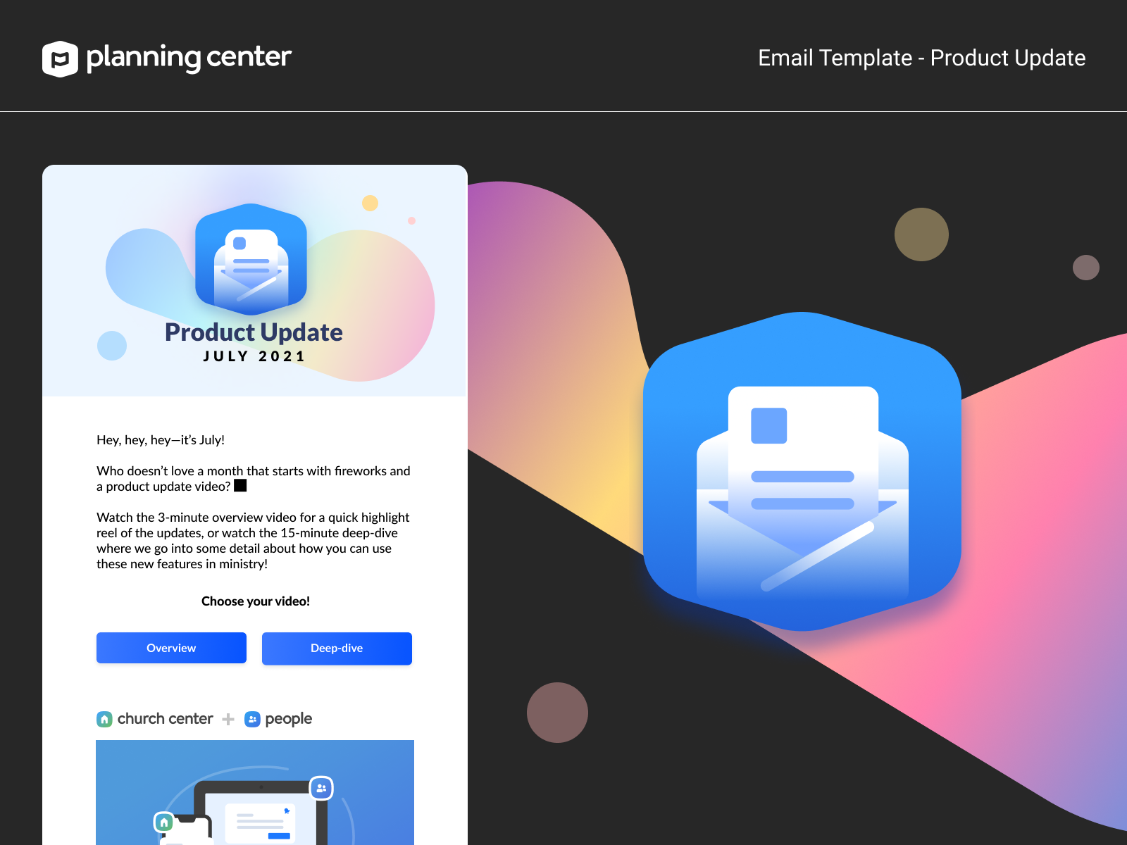 Email Layout - Template for Product Updates by William G dos Santos on ...