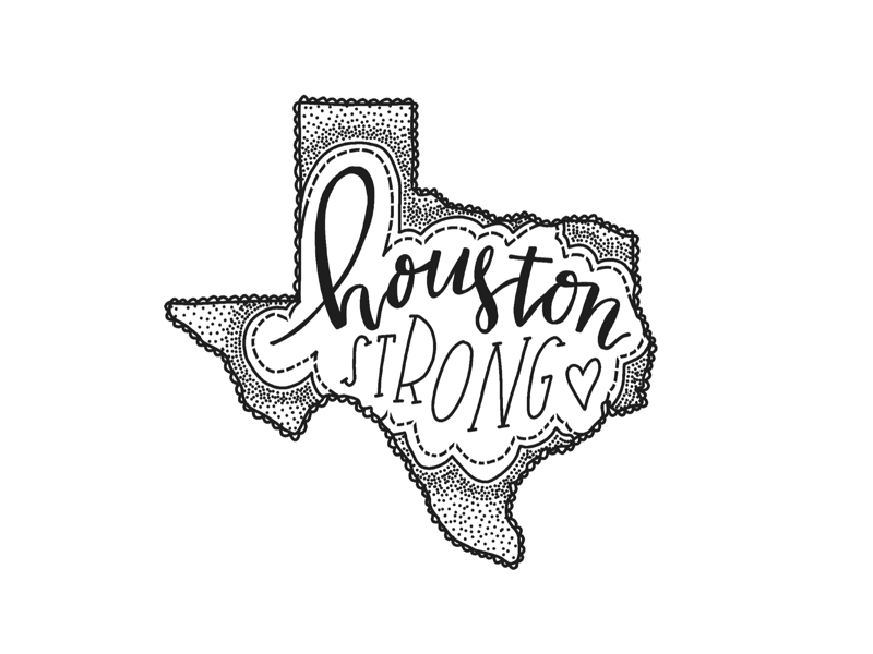 Houston Strong by Emily Sikora on Dribbble