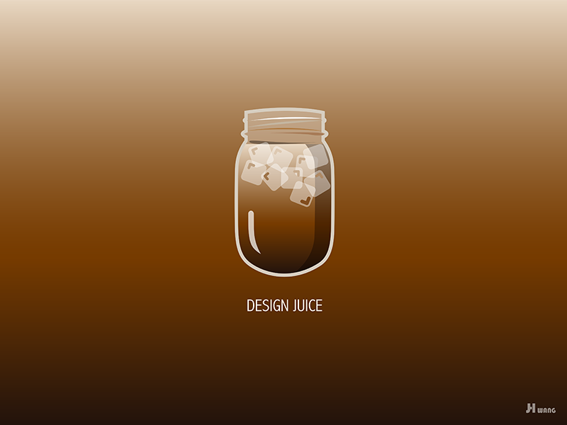 Ice Coffee by Jiahui Wang on Dribbble