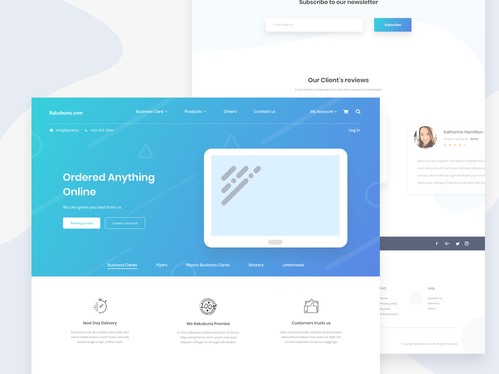 Dribbble - rakubonu.com_landing_page_design_dribbble.png by Rajib Raju