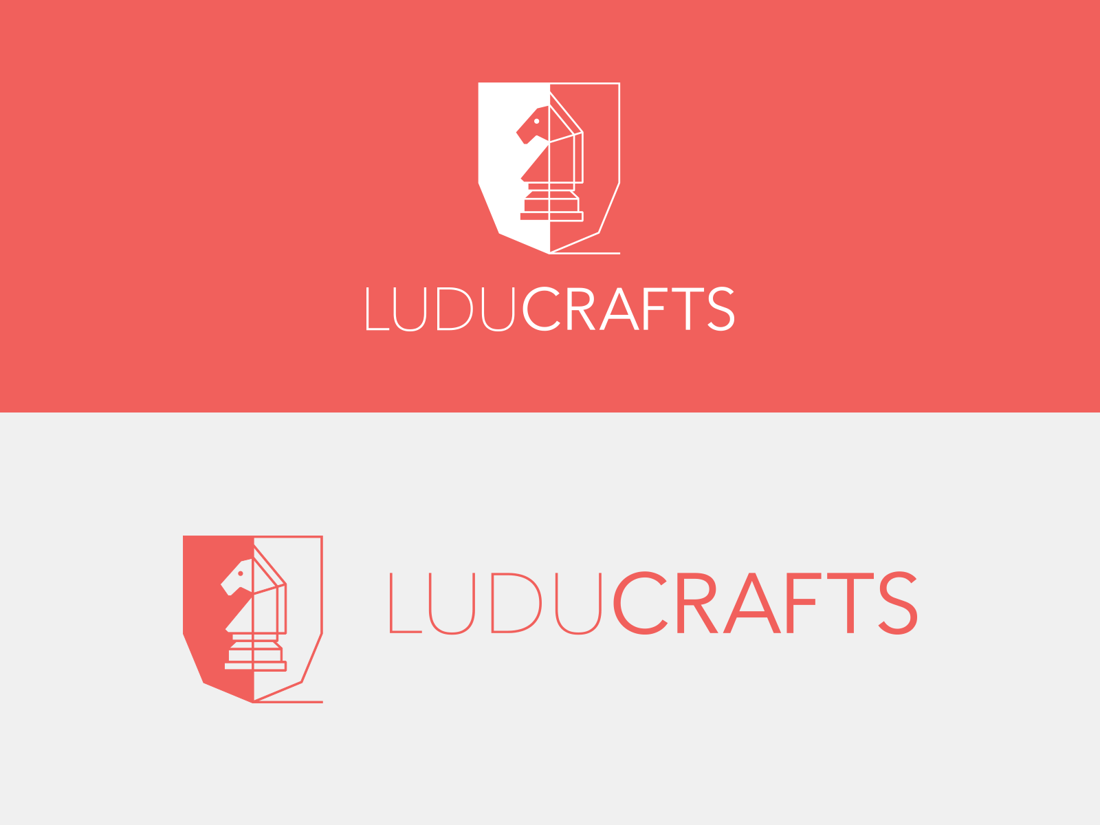 Luducrafts logo by Martin Kozmon for Luducrafts on Dribbble