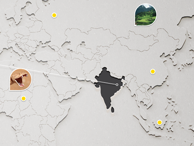 Explore Map by Dennys Hess on Dribbble