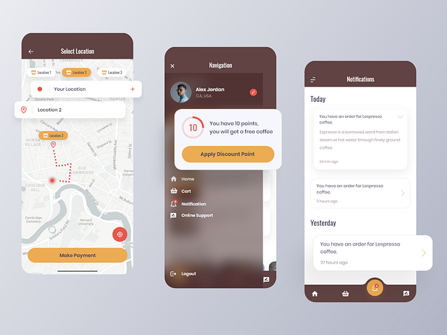 App Ui User Profile Exo Ui Kit By Sabbirmc On Dribbble