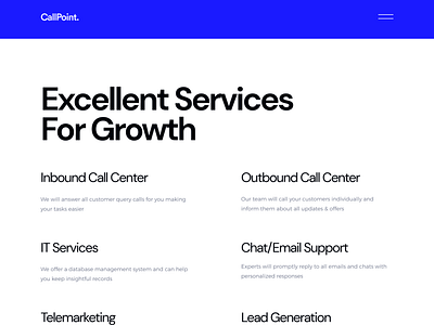 CallPoint - Call Center Website Template (pack) by sabbirmc for ...