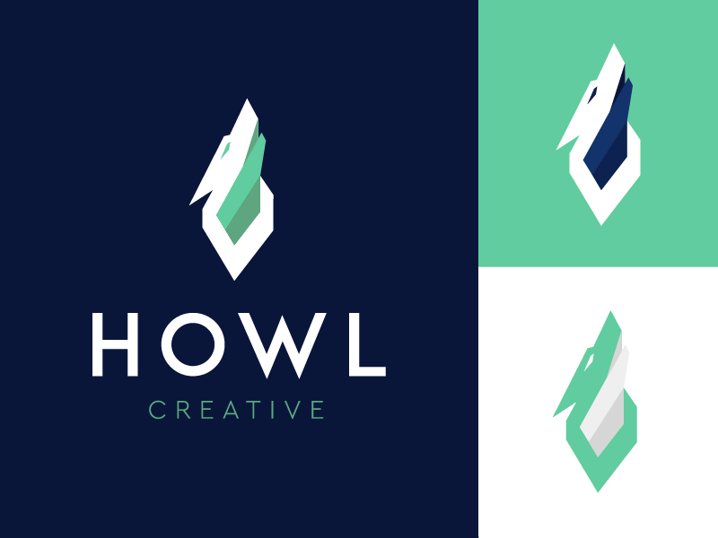 Howl Creative Brand Identity by Brody Q Wear on Dribbble