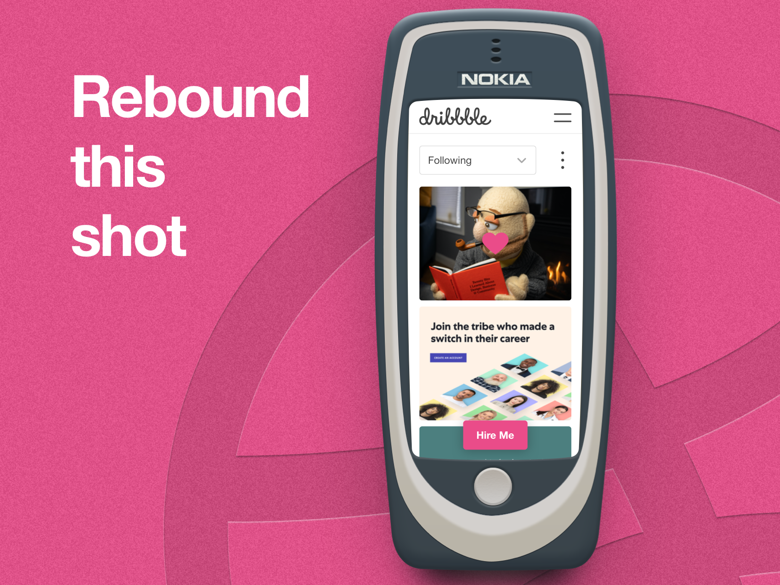 Dribbble Goes Retro by Zlatko Najdenovski on Dribbble