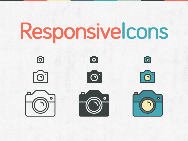 Responsive Icons by Zlatko Najdenovski on Dribbble