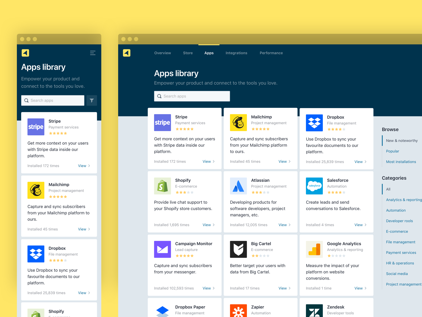 Apps library by Zlatko Najdenovski on Dribbble