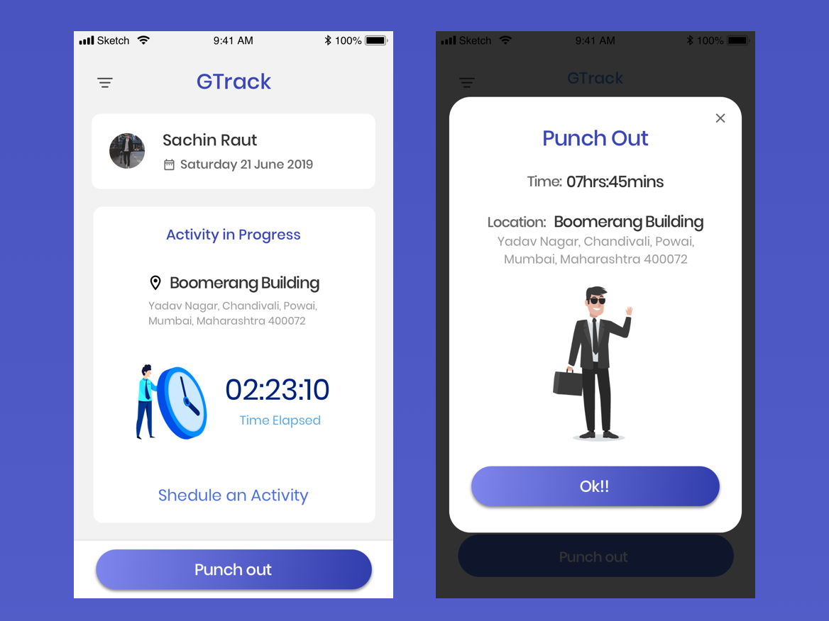 Gtrack Behance by aziz gida on Dribbble
