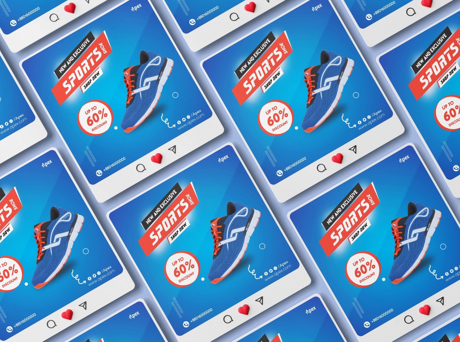 SOCIAL MEDIA POST DESIGN by AMIR HOSSEN on Dribbble