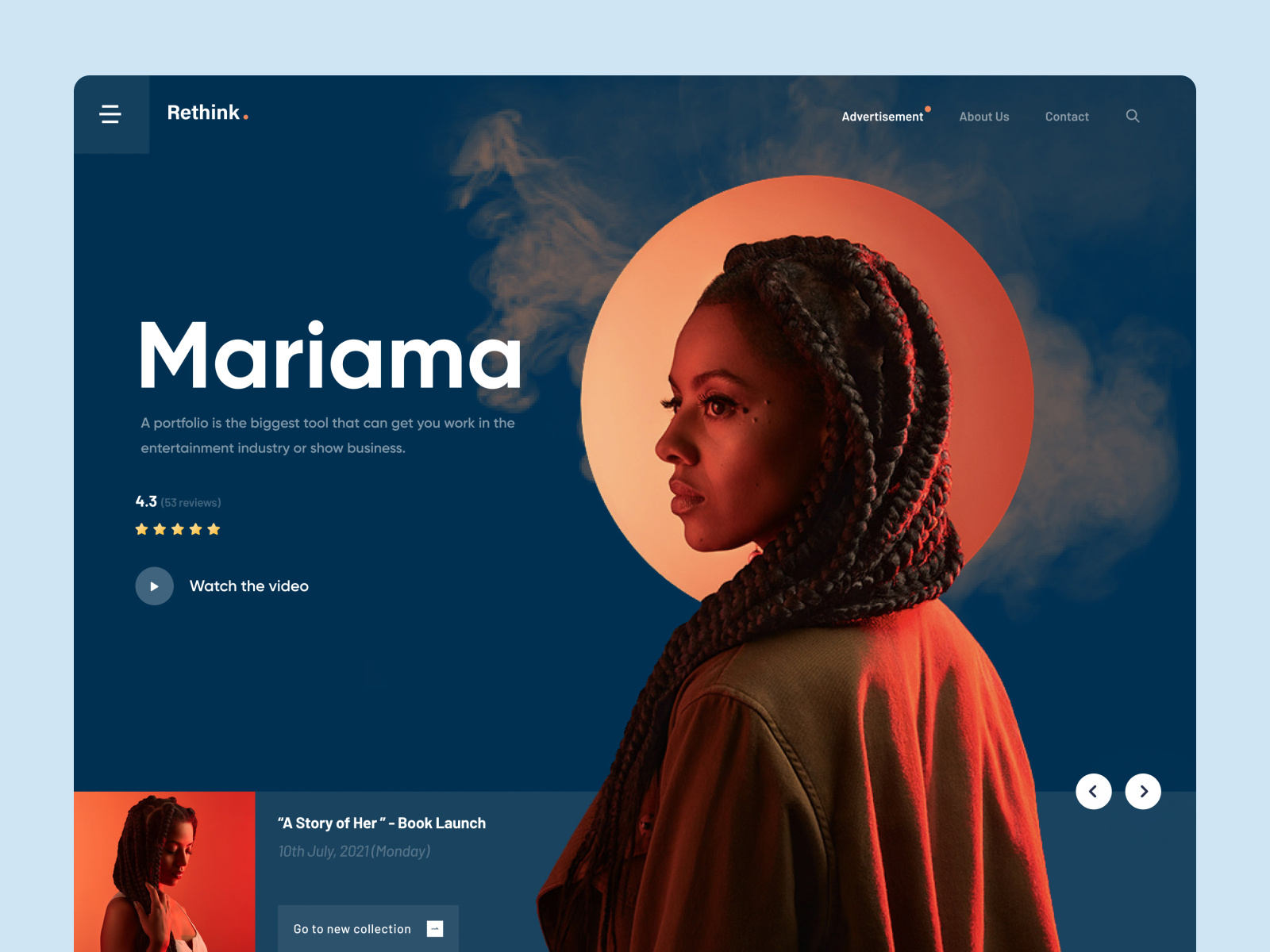Web Header Design by Disha Kakani on Dribbble