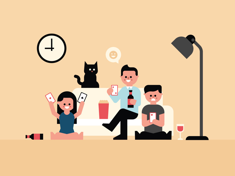 Sofa Series - Playing Cards by Matthew James ️💻 on Dribbble