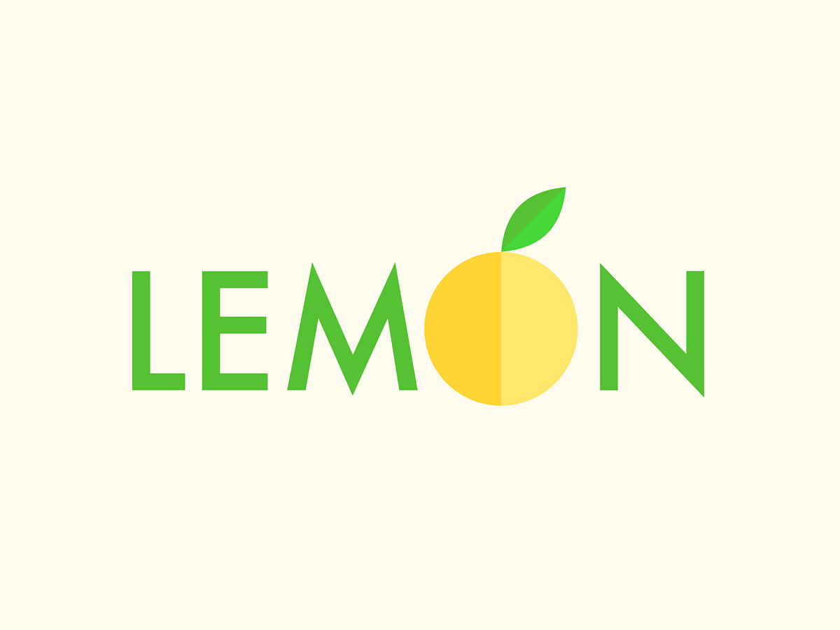 Lemon Logo by Sumit Wagh on Dribbble