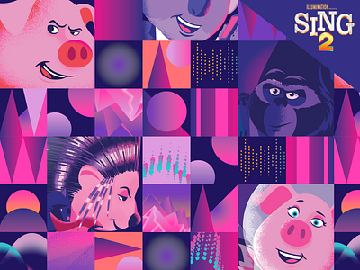 Sing 2 Style Guide by wotto76 on Dribbble