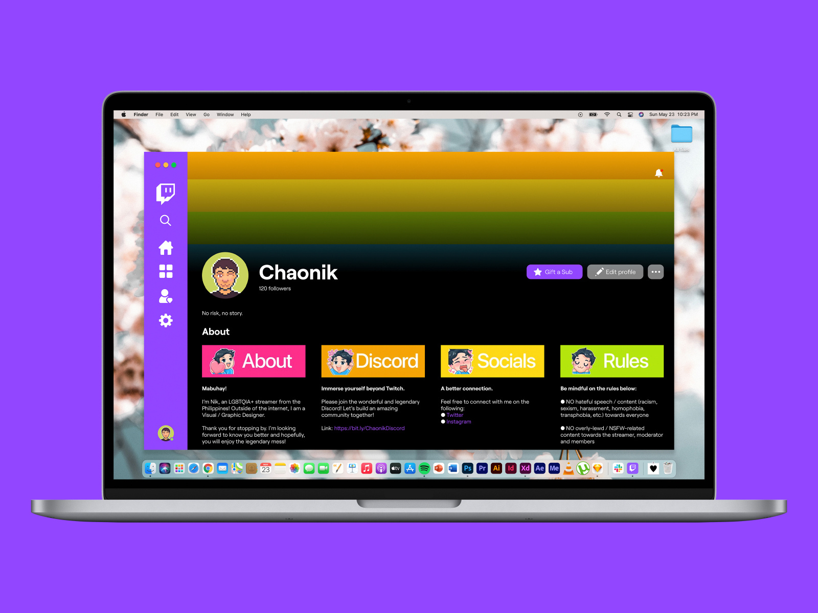 Twitch | UI concept by Nik I. on Dribbble