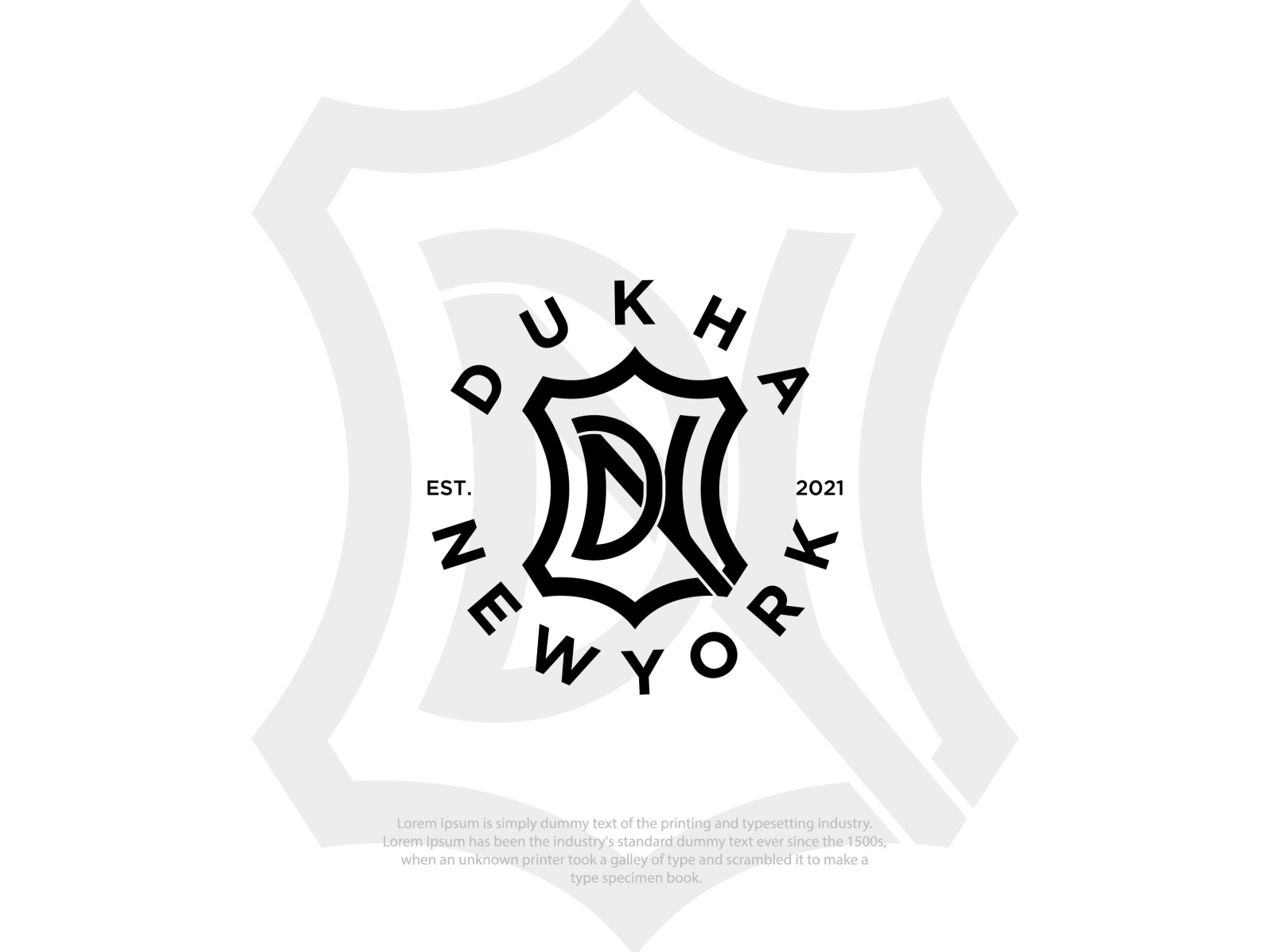Dukha New York logo by Md Tarekul Islam on Dribbble