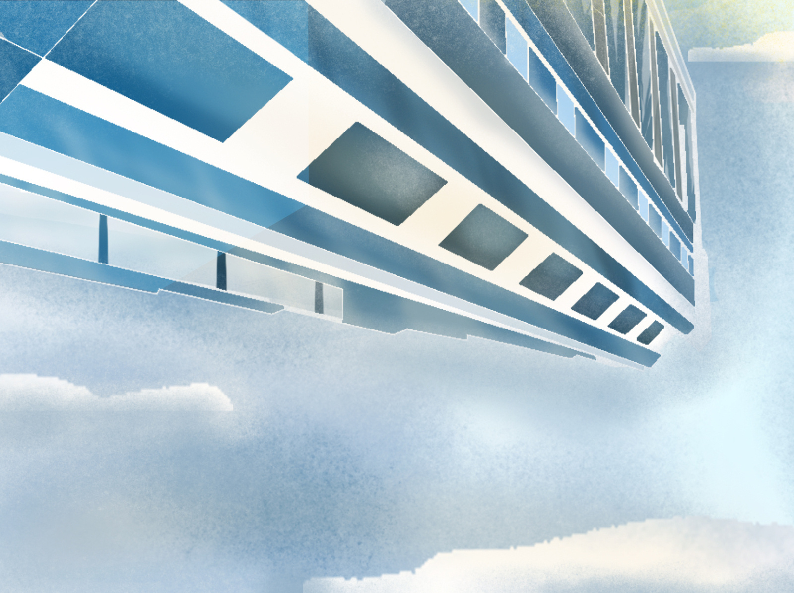 Building Looking Up View by Ramesh on Dribbble
