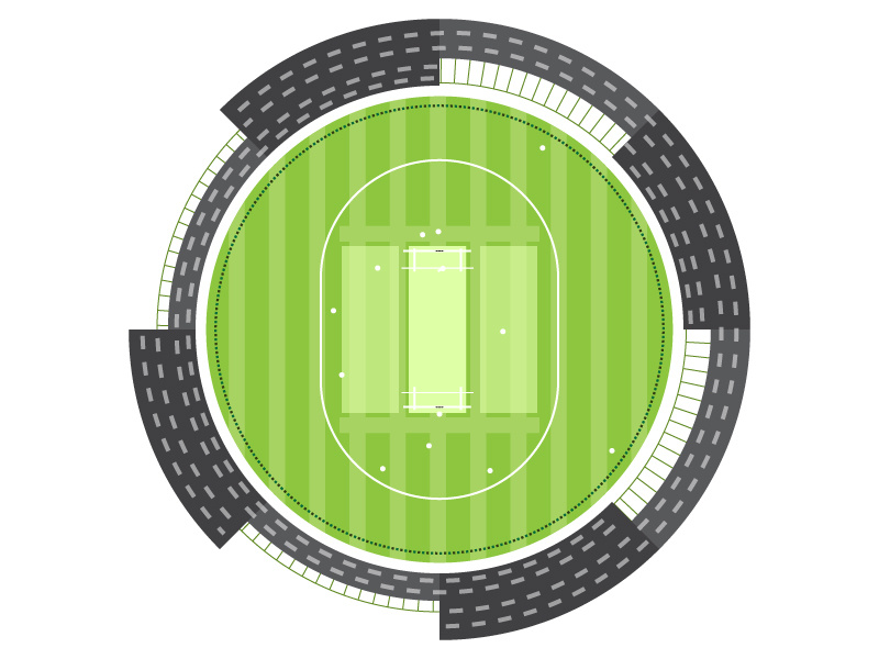 Cricket Stadium by Ramesh on Dribbble