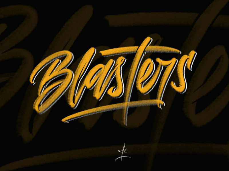 Blaster - Logotype by Malik Wisnu on Dribbble