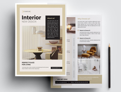 Interior Flyer by Al Amin Sarker on Dribbble
