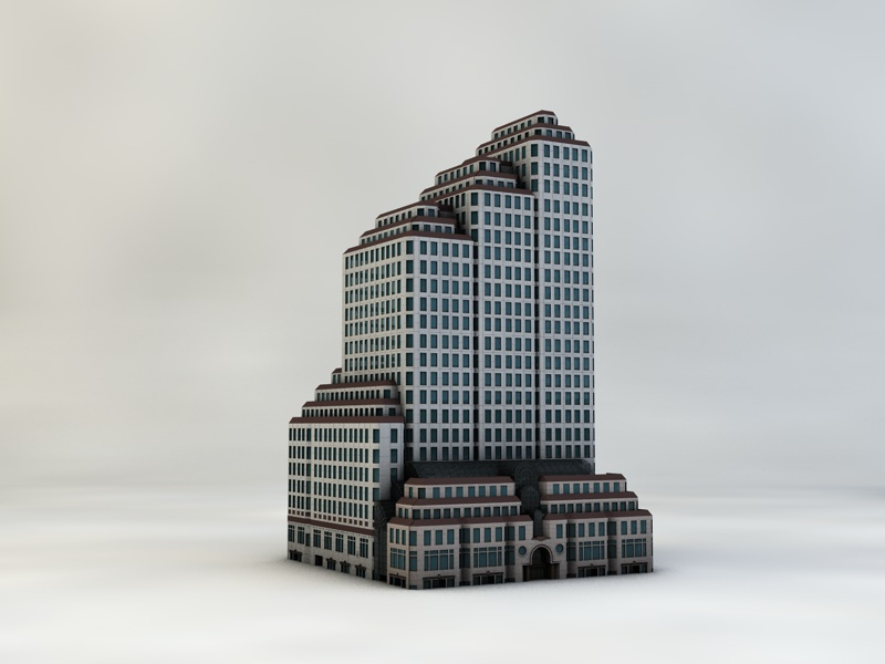 One American Center, Austin by Elisa Tron on Dribbble