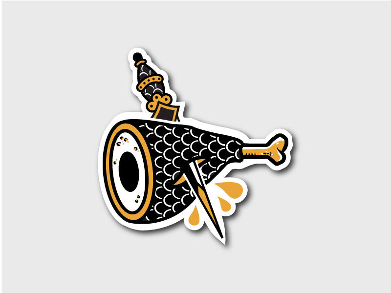 Thanksgiving Ham by Justin Stubblefield on Dribbble