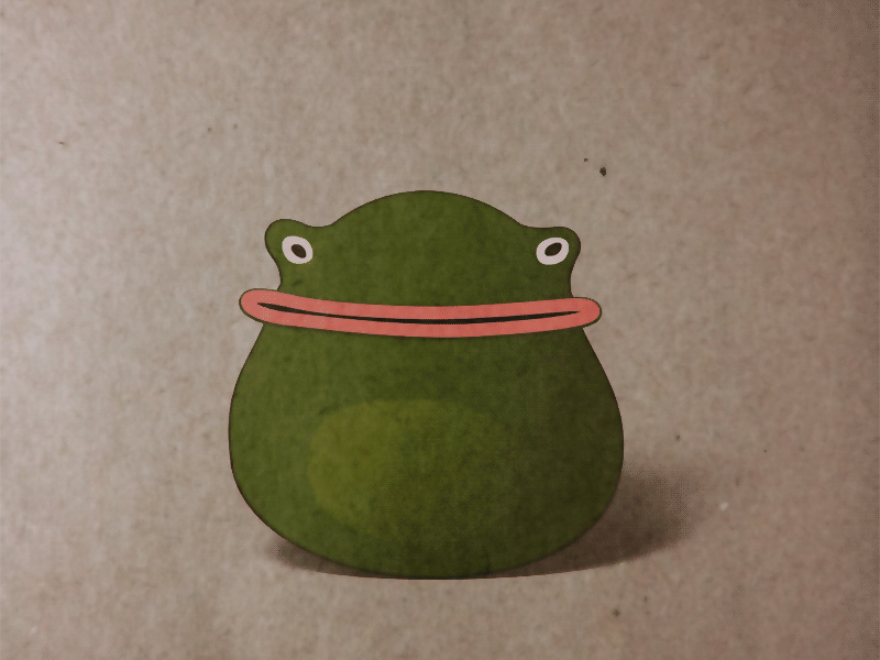12framesaday Toad Cat by Mikhail Ivanchuk on Dribbble