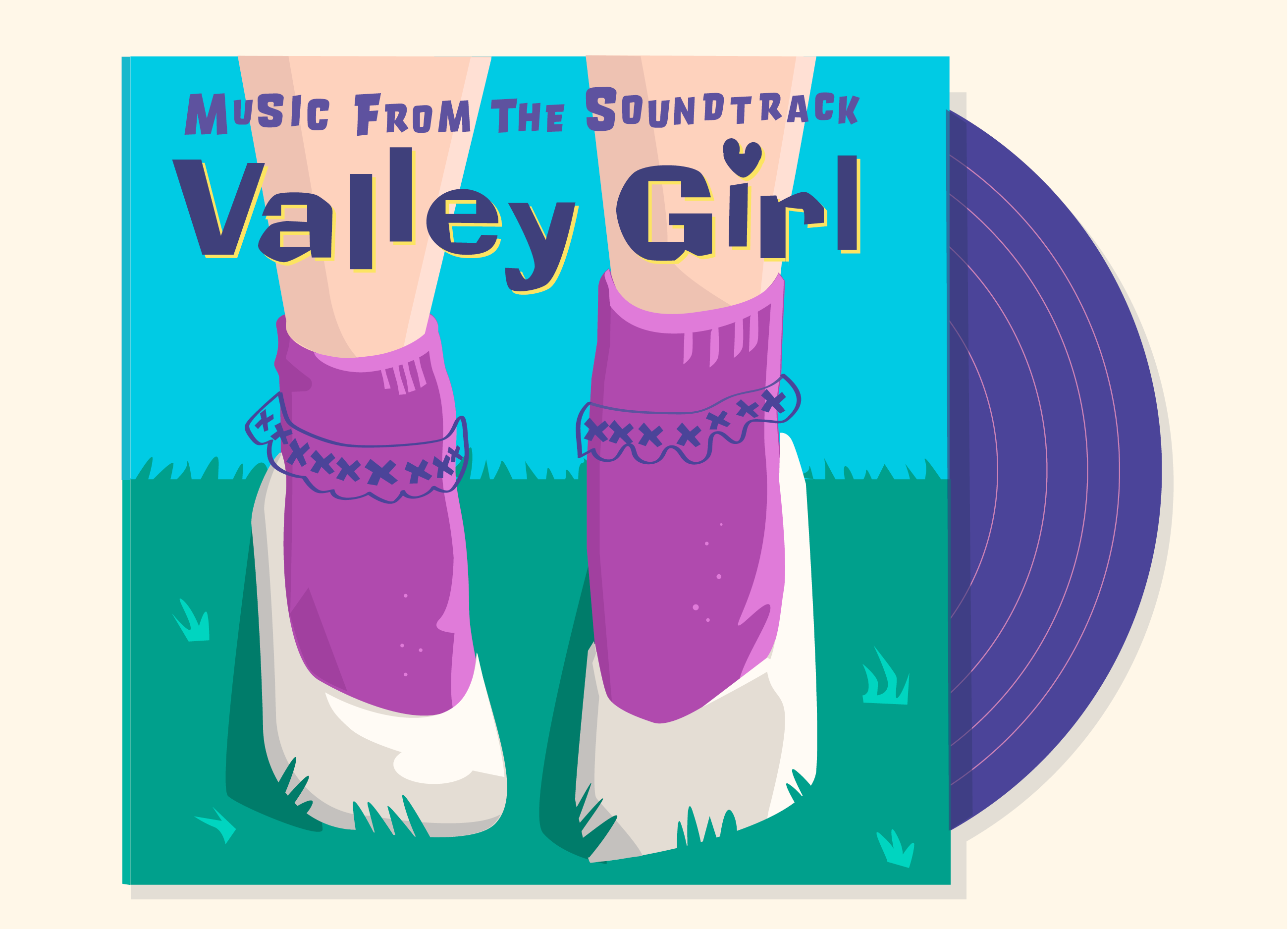 Valley Girl Soundtrack By Richard Mullins On Dribbble