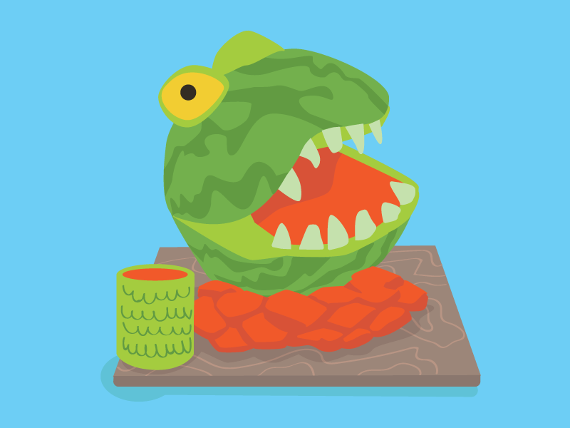 Dinosaur Punch by Richard Mullins on Dribbble