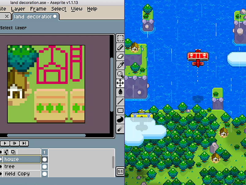 Aseprite by Skies Of Chaos on Dribbble