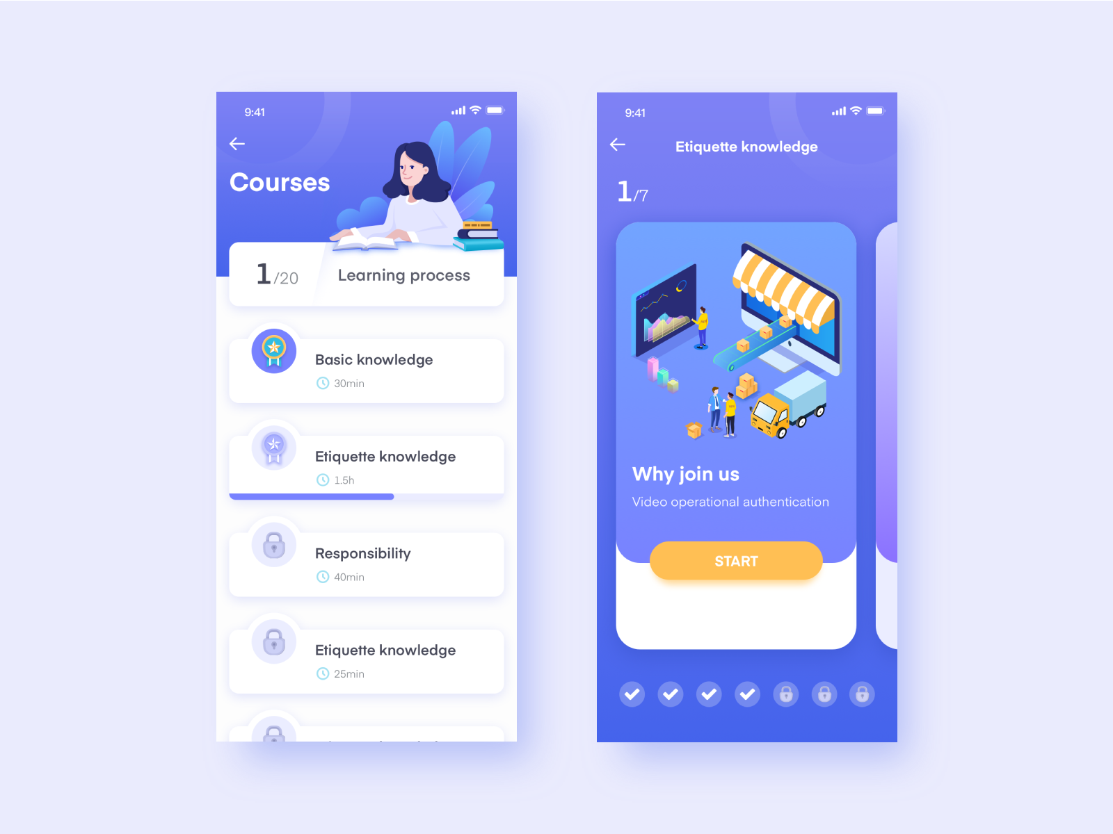 Learning interface-ios by NYL on Dribbble