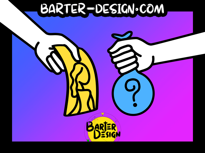 Barter Design Logo by Rosinski Rémi on Dribbble