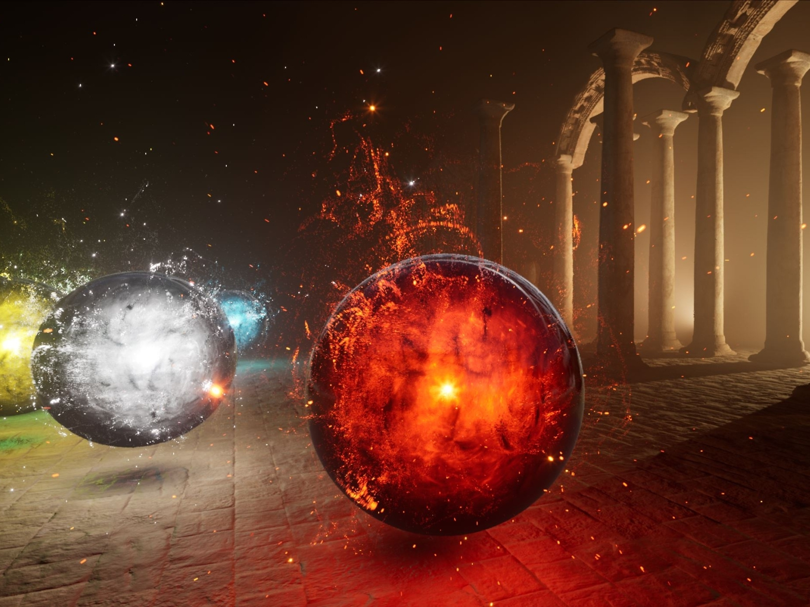 Power Orbs | Unreal Engine 4 by Shexxy on Dribbble