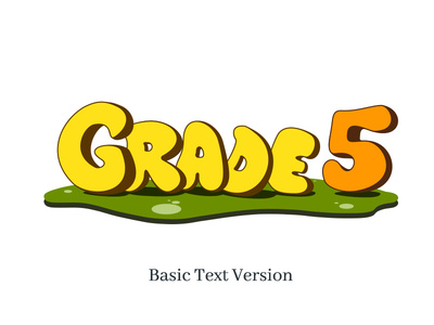Grade 5 Logo - Basic Version by Kasun Fernando - Dribbble