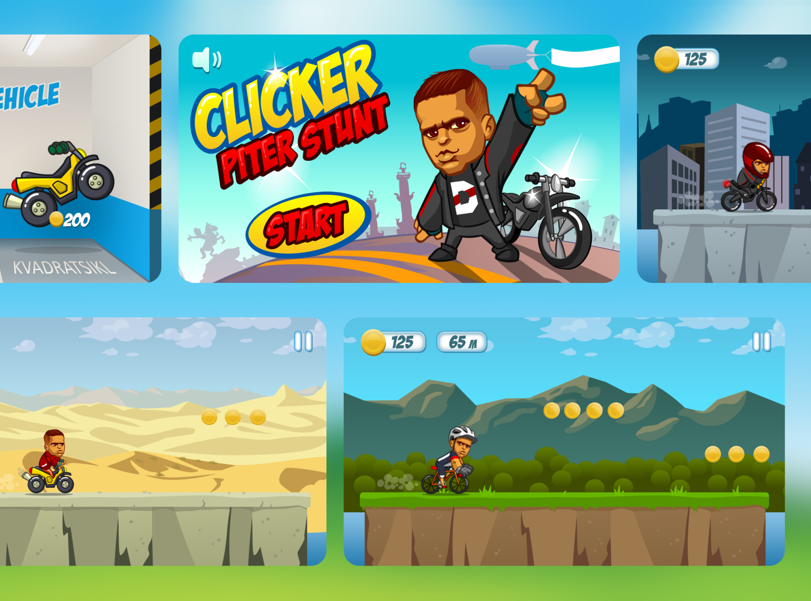 2014 Clicker game by Anton on Dribbble
