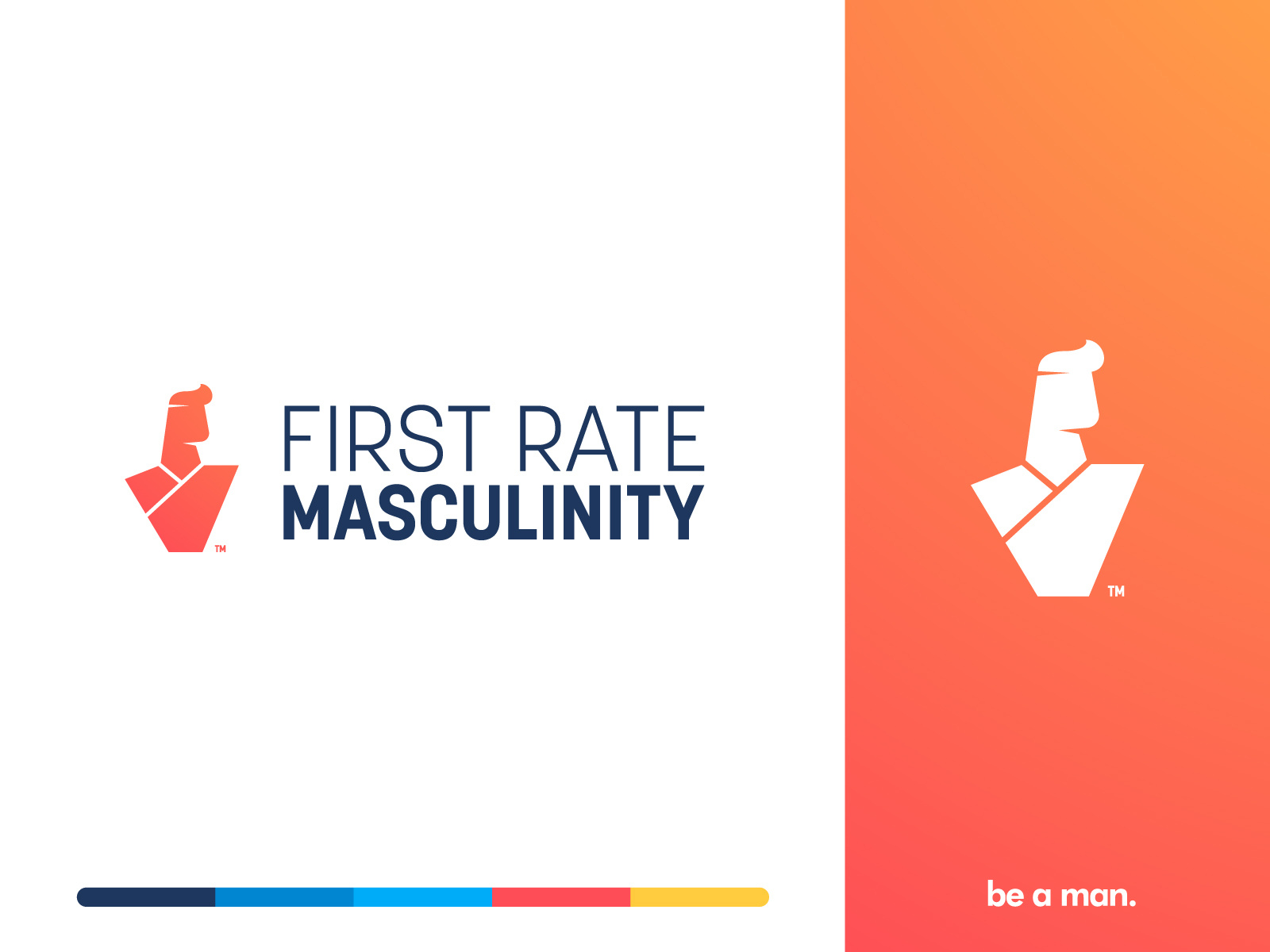 First Rate Masculinity - Brand Identity by Wisecraft on Dribbble