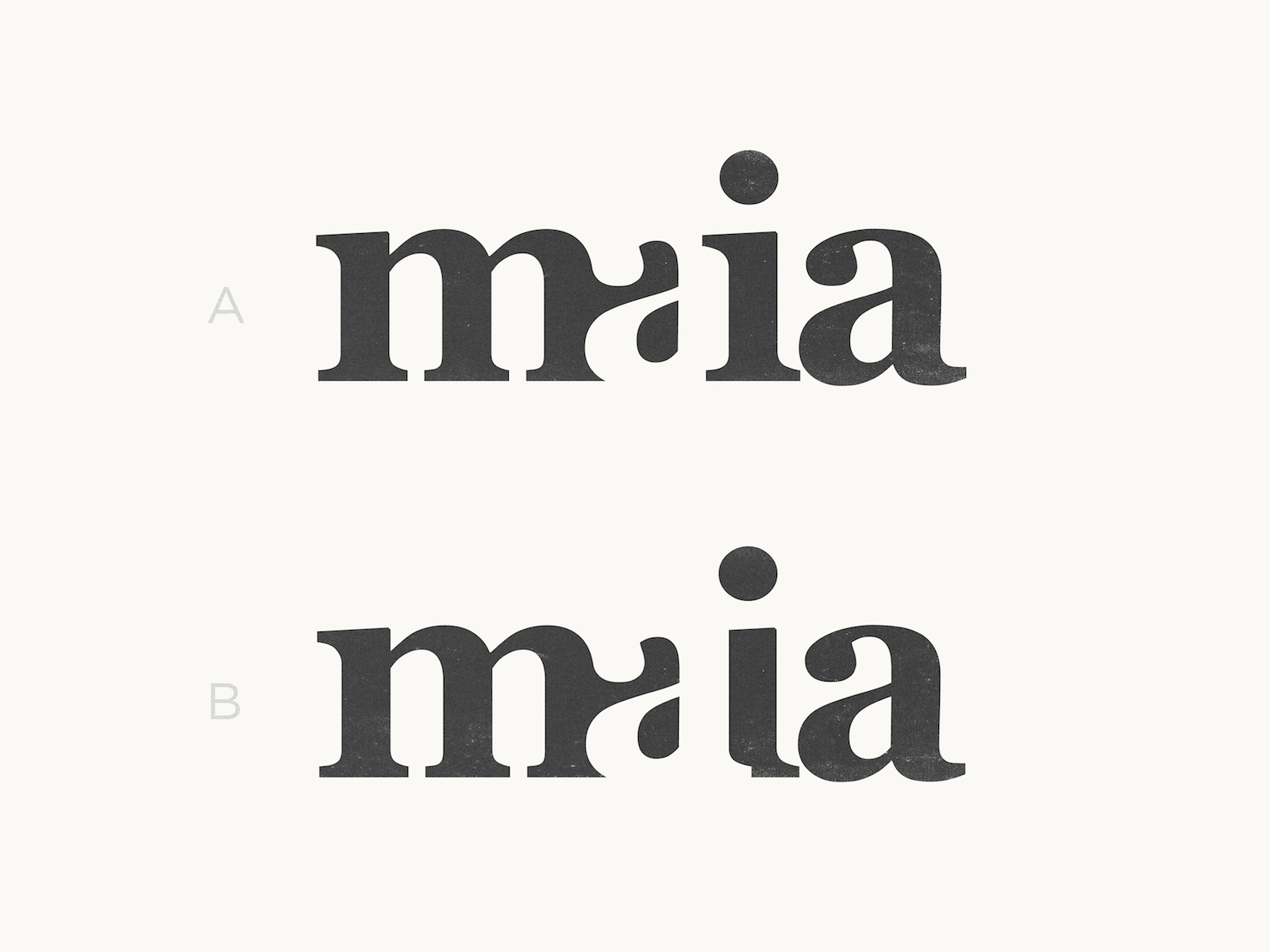 Maia - Logotype Concepts by Wisecraft on Dribbble