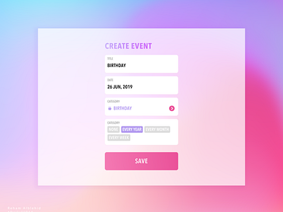 Countdown Timer - Daily UI #014 by Reham Al Blehid on Dribbble