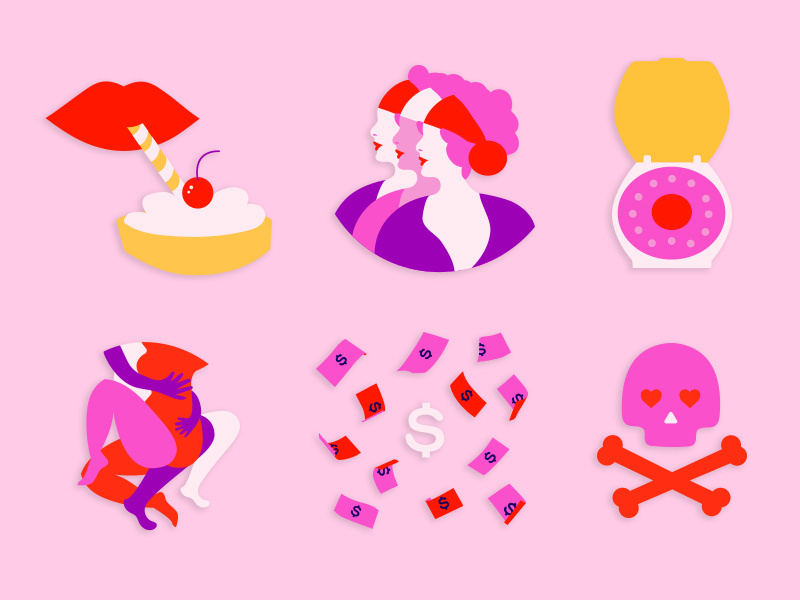 Sex Tbh Illustrations By Mary Blount On Dribbble