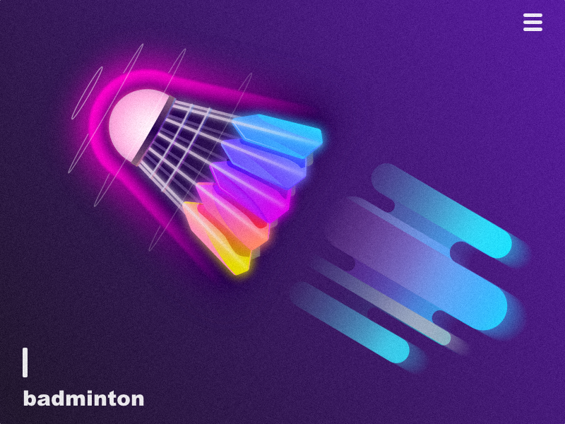 Badminton by ChangeV on Dribbble