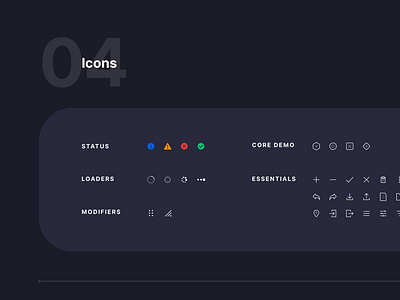 Icon Set for Core Design System by Ryan Sael on Dribbble