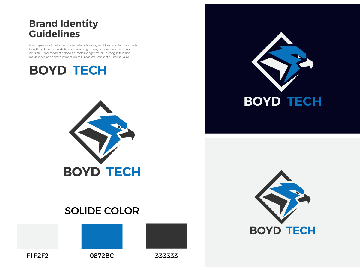 BOYD TECH by Md. Amin Hossain on Dribbble