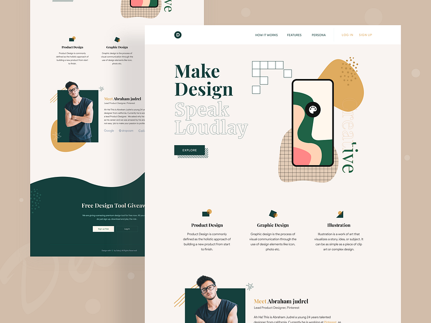 Web Design Exploration V 1 By S Datta 💯🔥 For Twinkle On Dribbble
