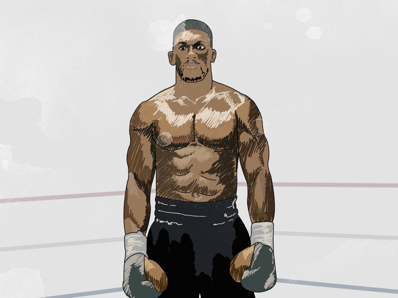 Anthony Joshua by Rishi Patel on Dribbble