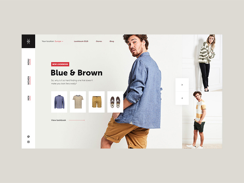 Silvercreek Lookbook Concept by Alex Tkatsevich on Dribbble