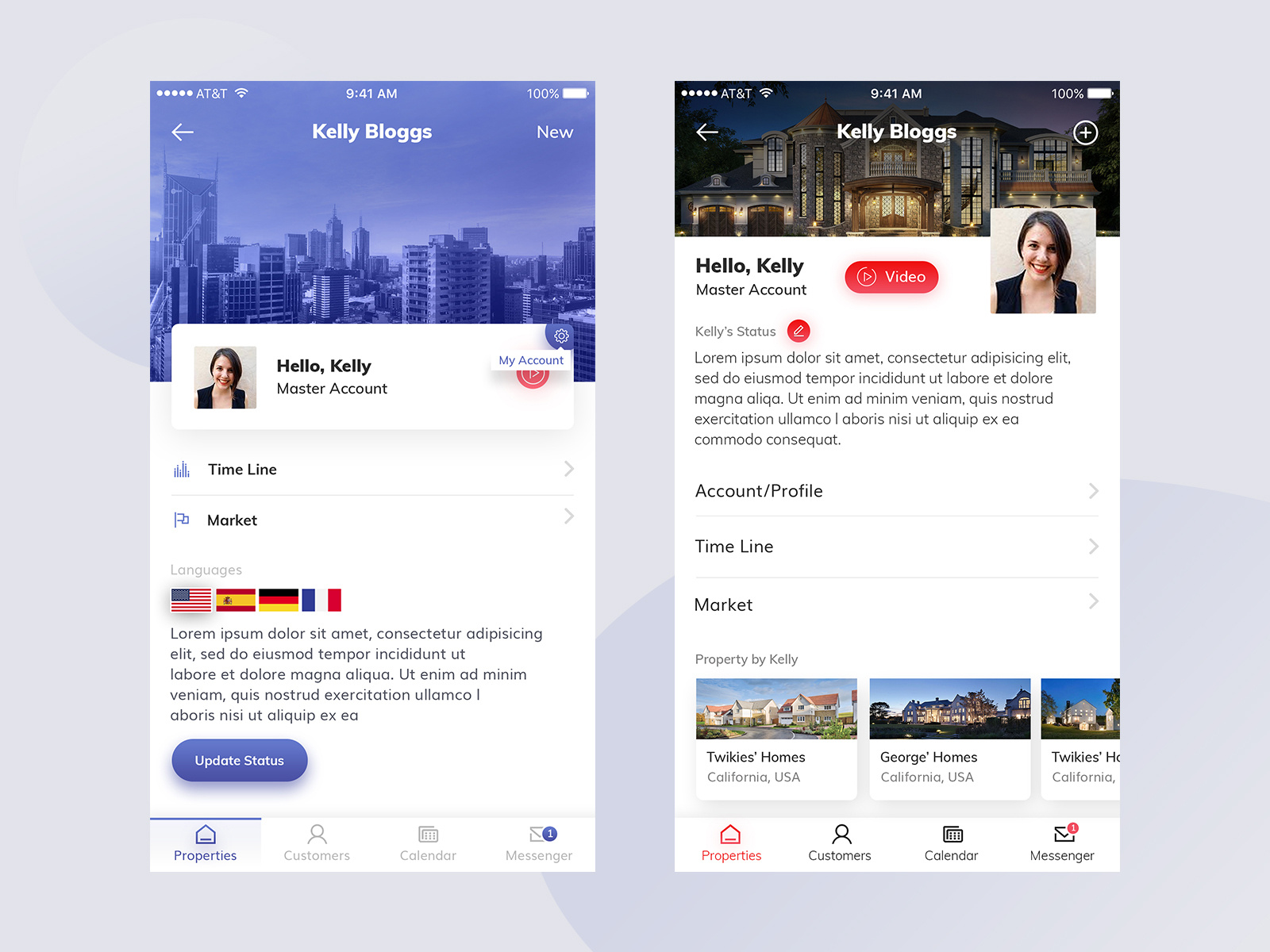 Profile Design by Nikhil Jethva on Dribbble