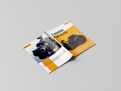 Camera Catalog - Magazine Templates by NirmalaGraphics on Dribbble